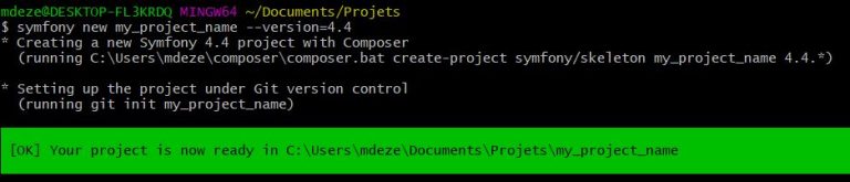 Créer un projet avec une version spécifique de Symfony - L'Apéro Tech Créer un projet avec une version spécifique de Symfony - L'Apéro Tech